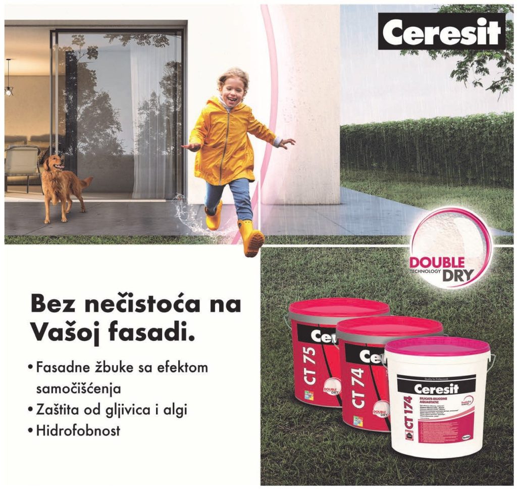 Fasada budućnosti - Double Dry tehnology by Ceresit - GT Izolirka d.o.o.